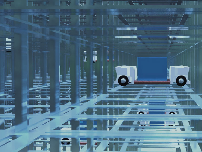 RENATUS ROBOTICS | 自律型三次元走行AGVを活用した完全無人工場設立コンサルティング